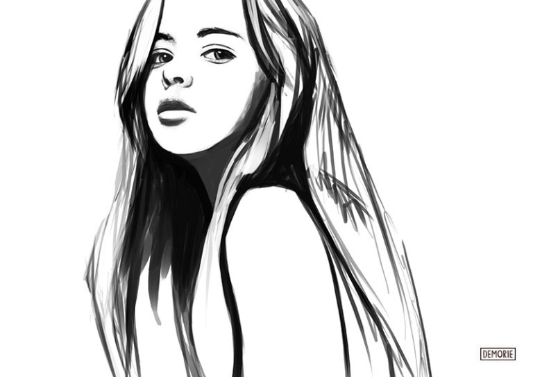 Kristina Pimenova - Portrait Drawing - DEMORIE